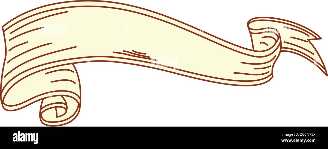 vintage sketch ribbon classic icon Stock Vector Image & Art - Alamy