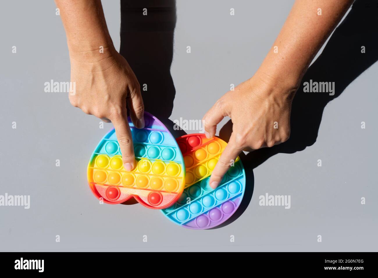 Pop it toy Stock Photo - Alamy