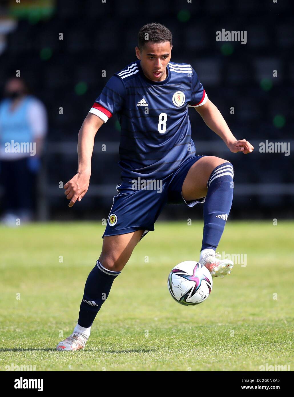 Scotland's Ethan Erhahon during the International Friendly at C&G ...