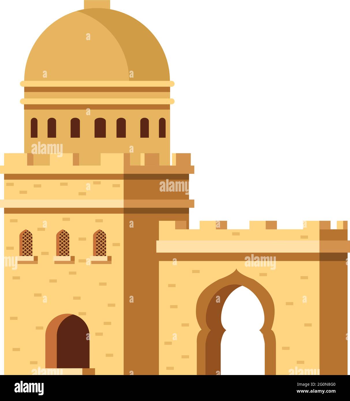 muslim architecture mosque Stock Vector Image & Art - Alamy