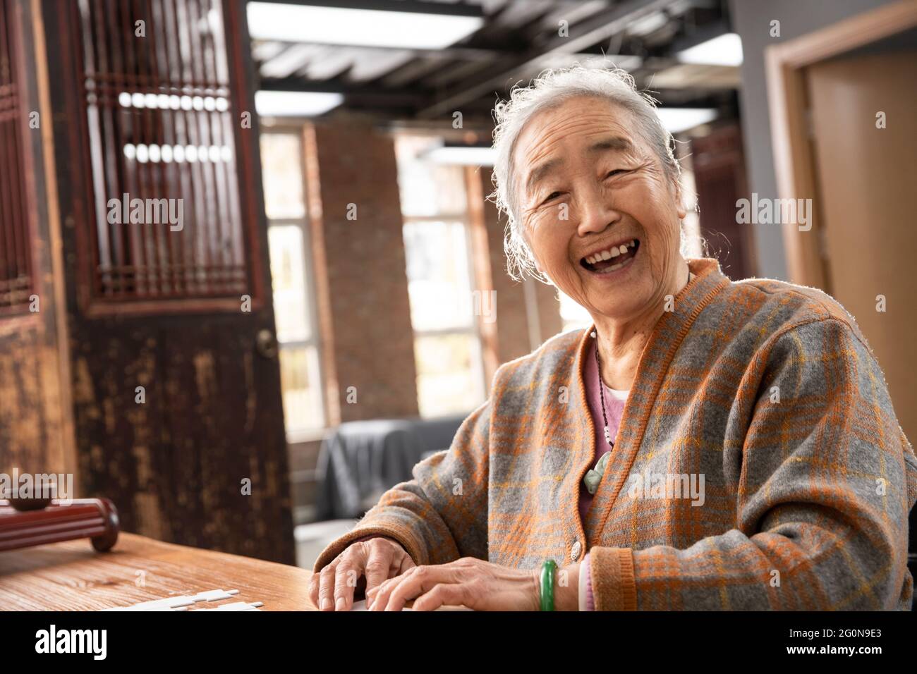 The Elderly Play Puzzle Games Stock Photo Alamy the-elderly-play-puzzle-games-stock-photo-alamy