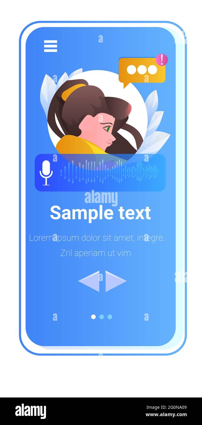 Messaging vertical Stock Vector Images - Alamy