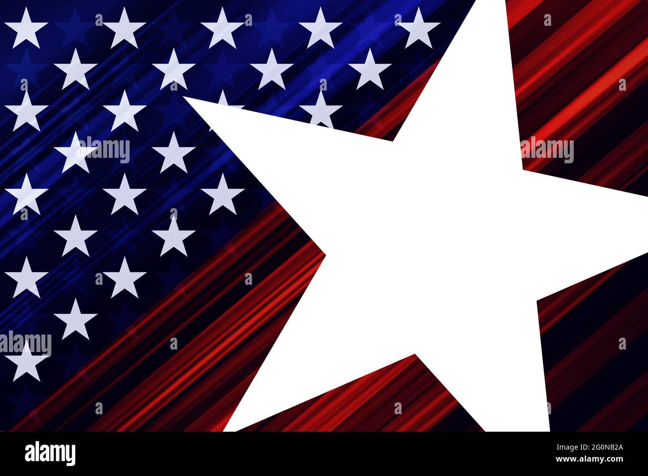 USA background with American flag elements Stock Photo - Alamy