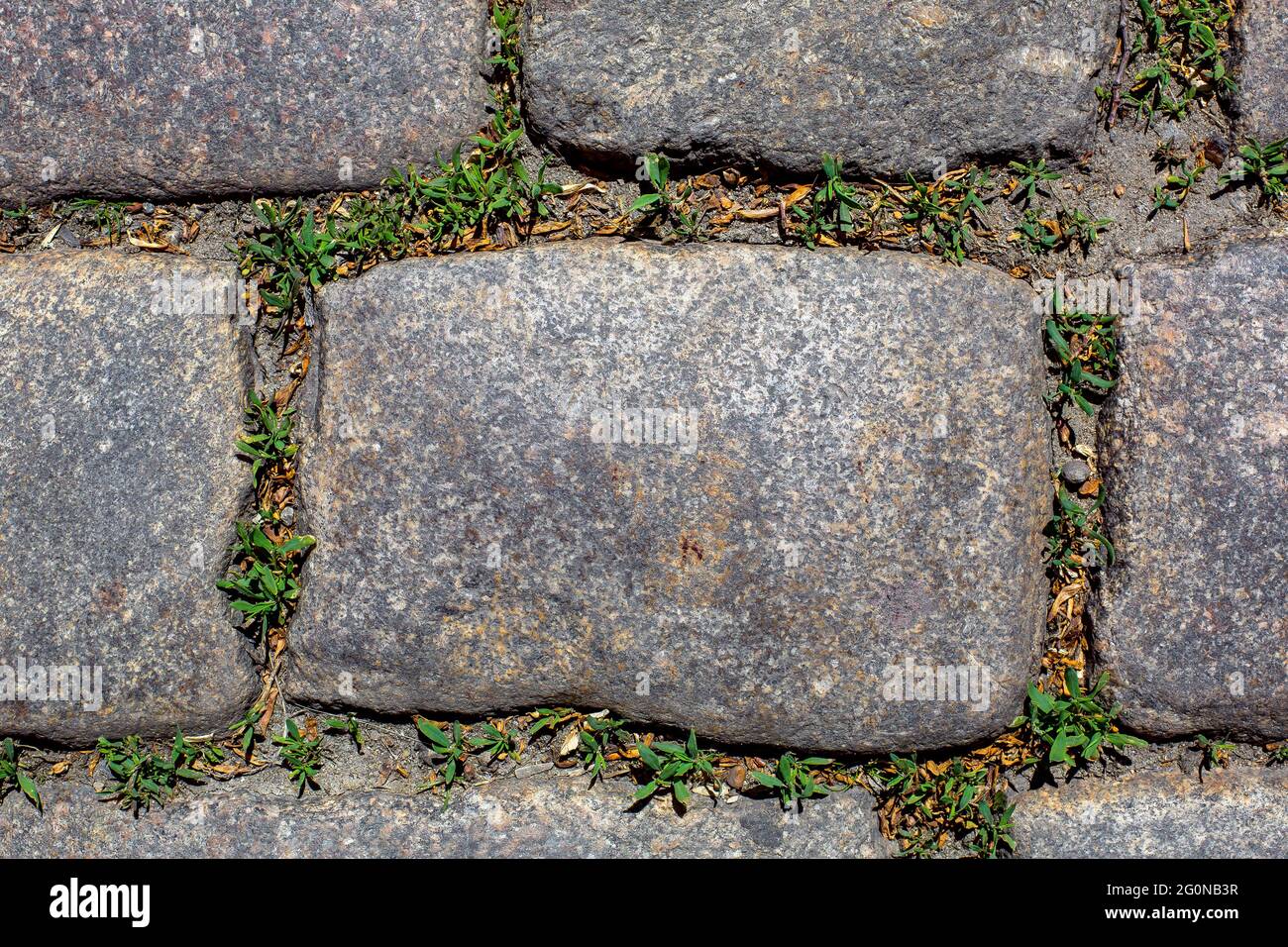 rectangle rough granite stone tile cobblestone floor of decorative ...