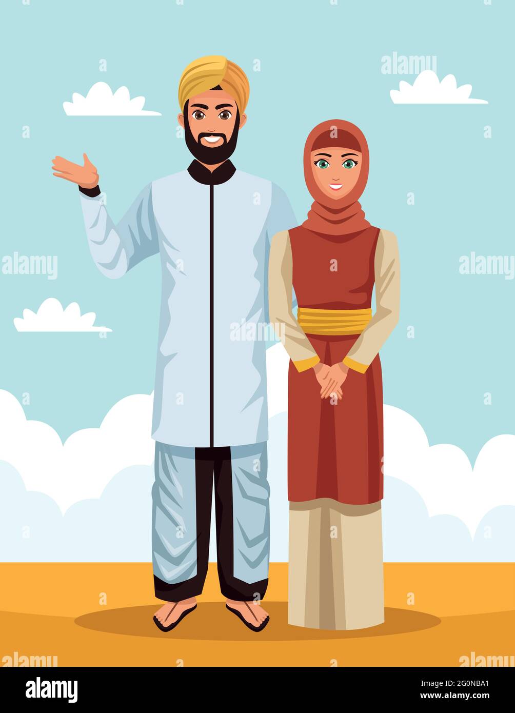 Arabian desert in saudi Stock Vector Images - Alamy