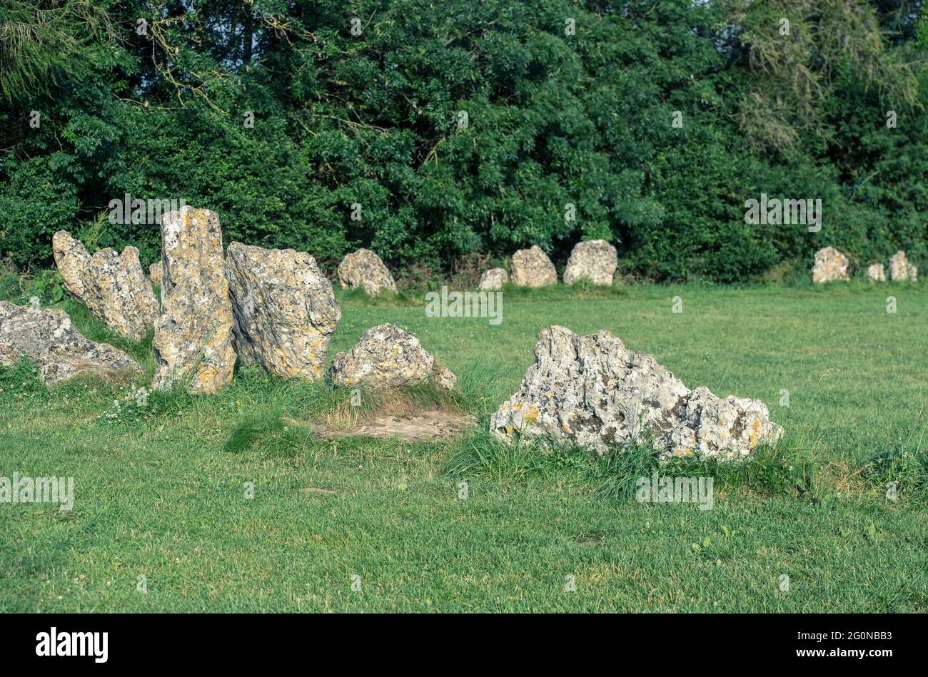 Ancient neolithic and bronze age stone monuments hi-res stock ...