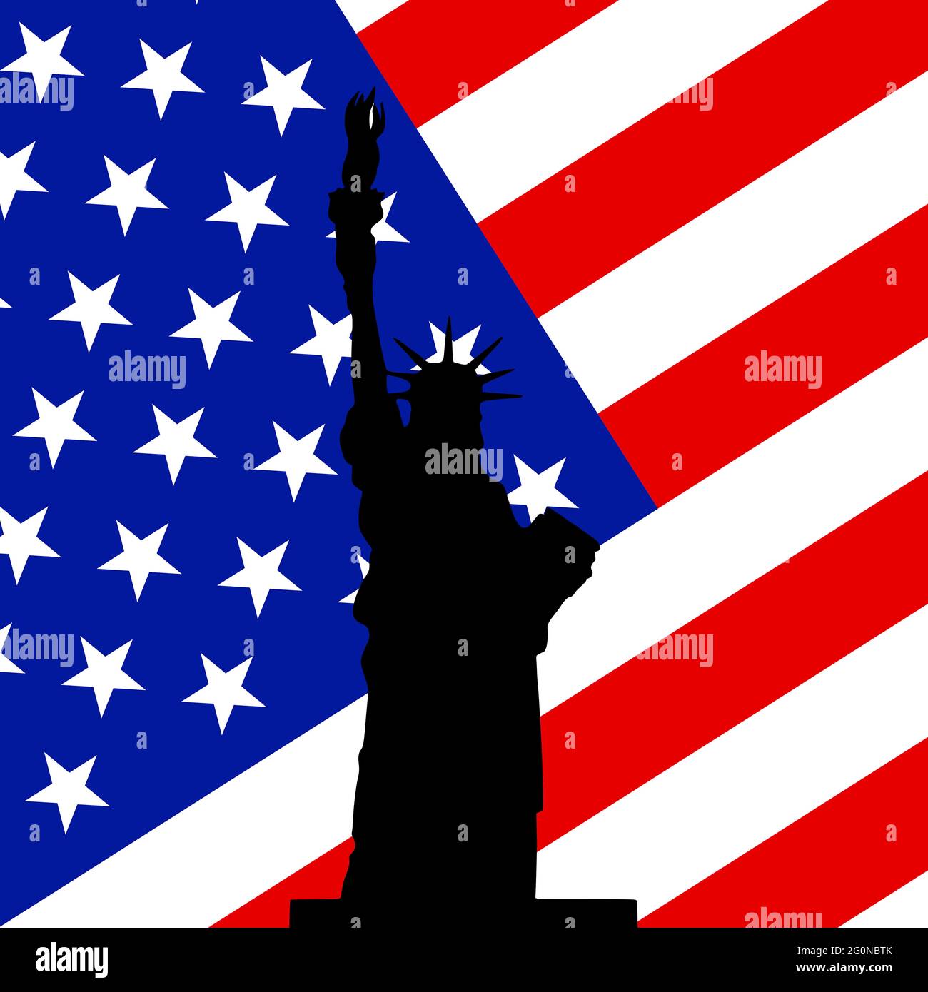 USA background with USA flag elements Stock Photo - Alamy