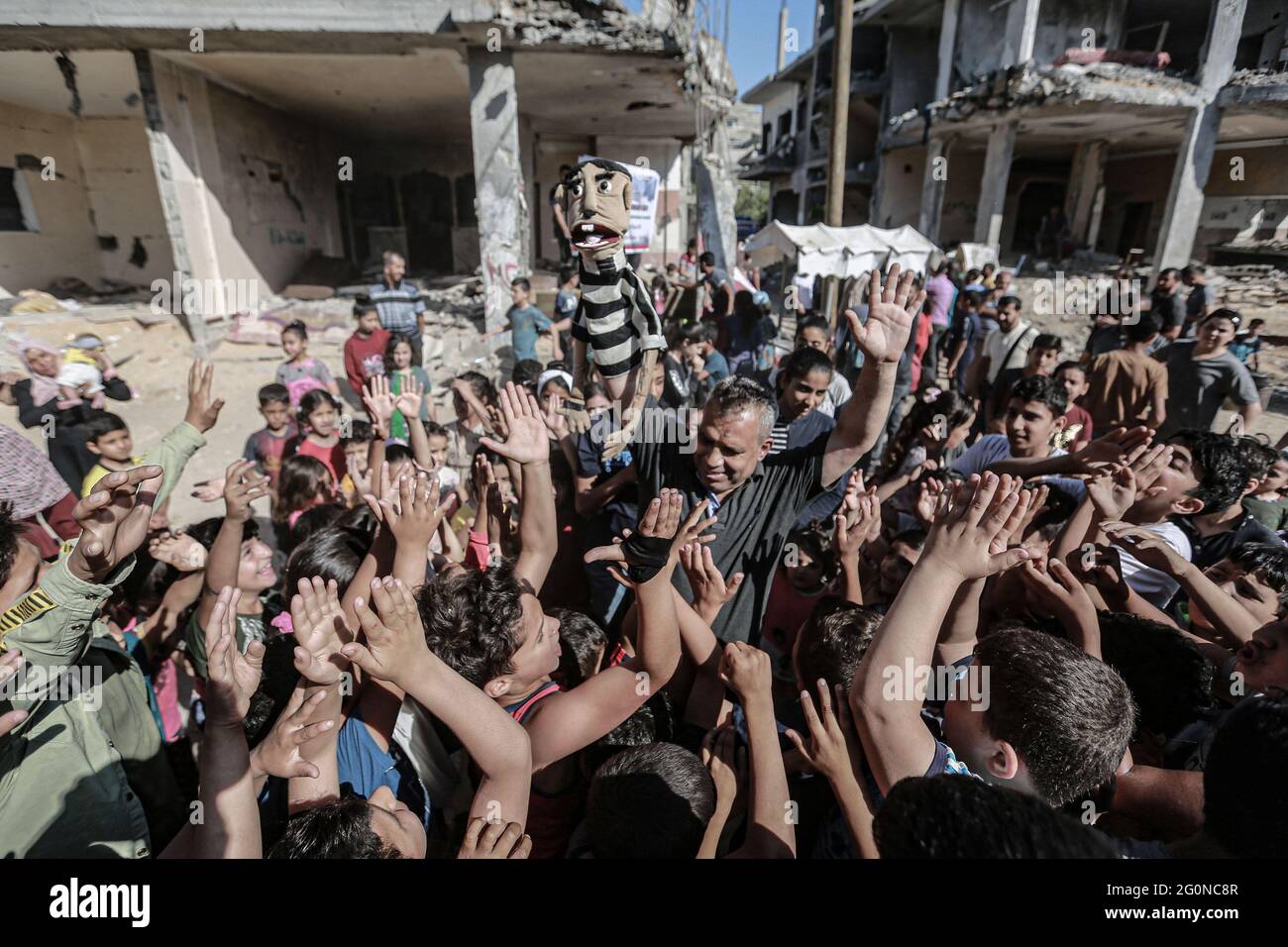 Gaza, Palestinian Territories. 02nd June, 2021. Nabil al-Khatib, a ...