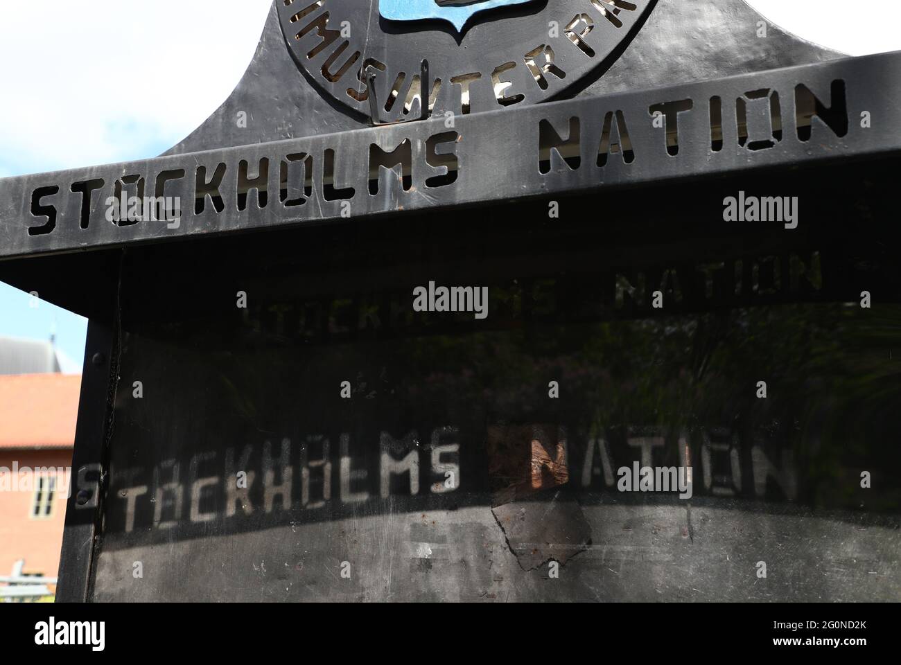 Stockholms nation sign hi-res stock photography and images - Alamy