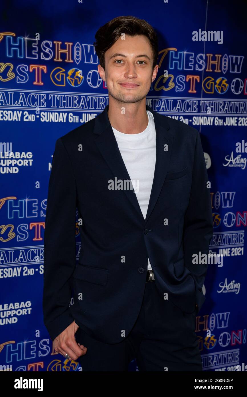 Jordan Luke Gage during the photocall for The Show Must Go On Live at ...