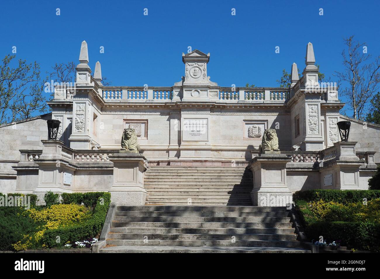 Lajos Batthyány (prime minister) Mausoleum, Kerepesi Cemetery (Fiume ...