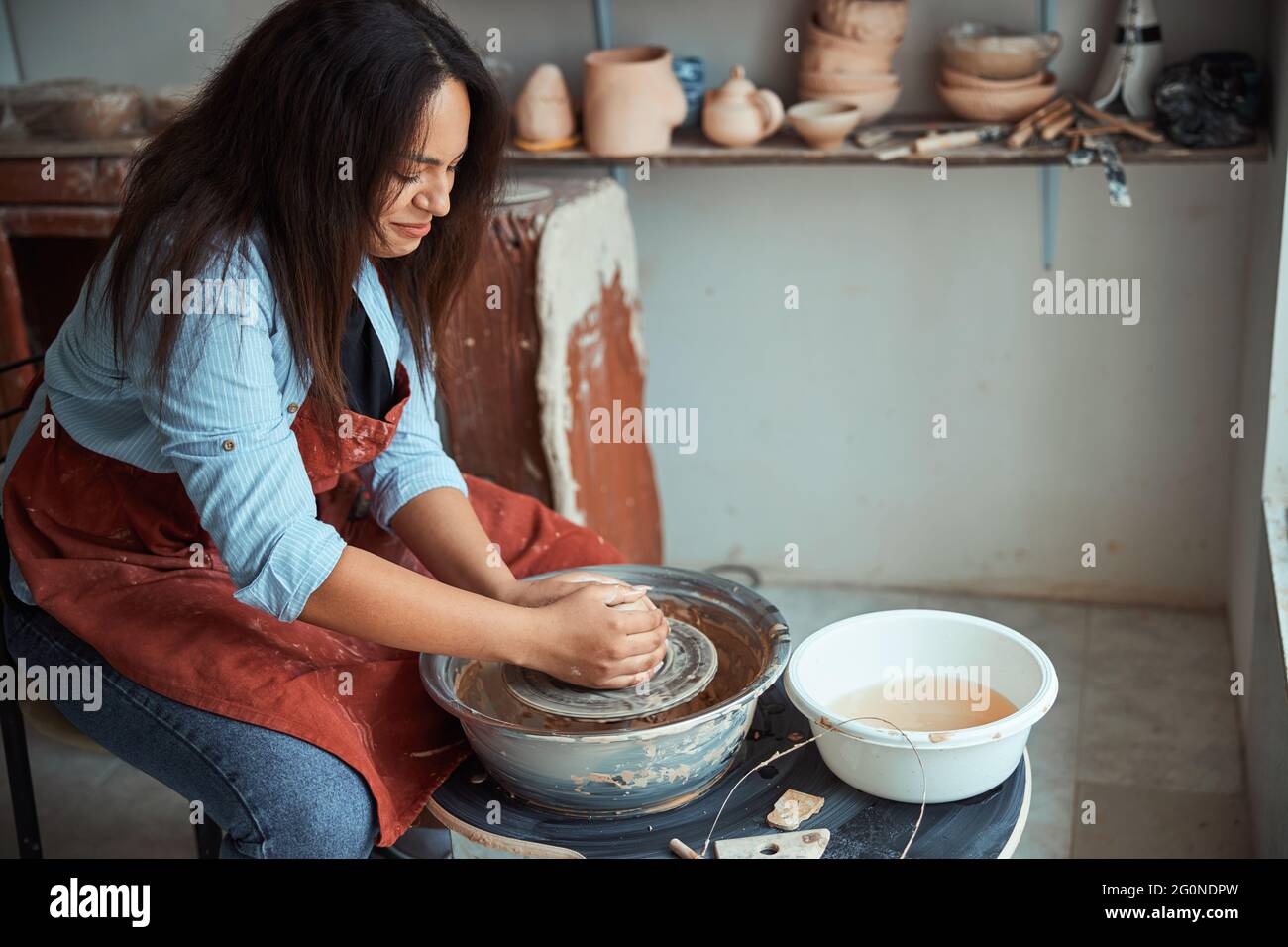 Beautiful pottery wheel hi-res stock photography and images - Alamy