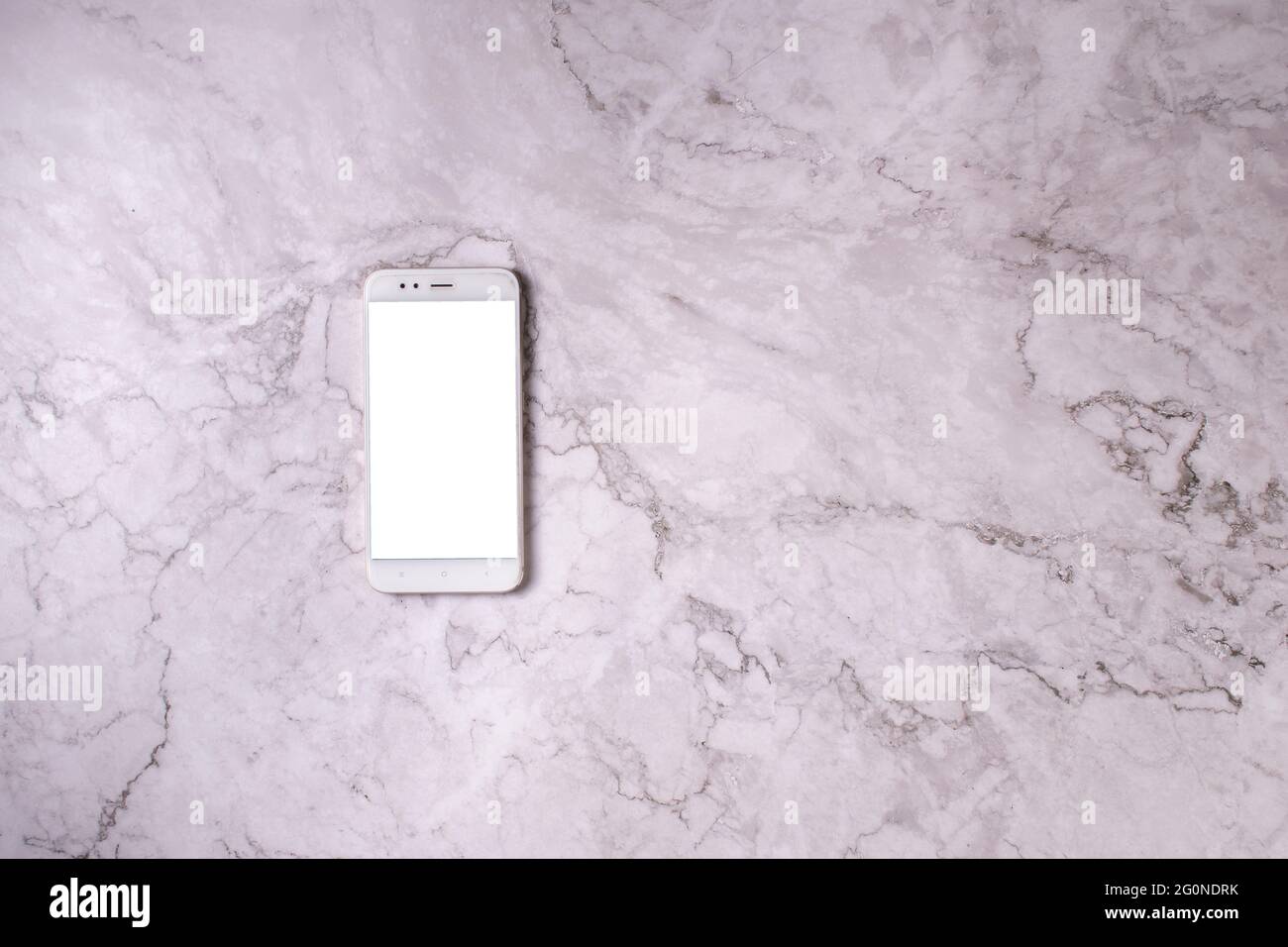 Marble desktop smartphone Stock Photo - Alamy
