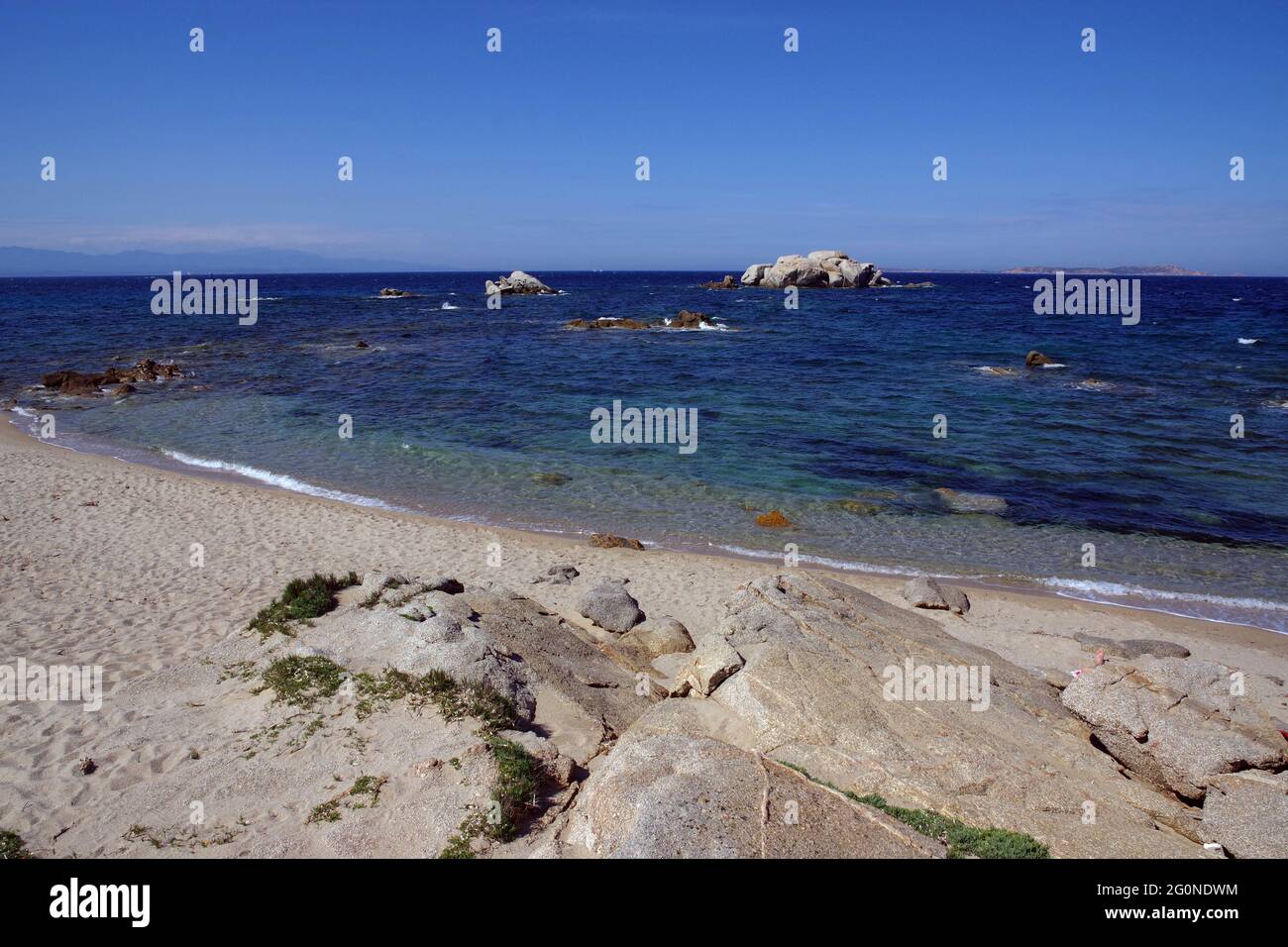 Santa Teresa Gallura, Sardinia, Italy. La licciola Valle dell'Erica ...