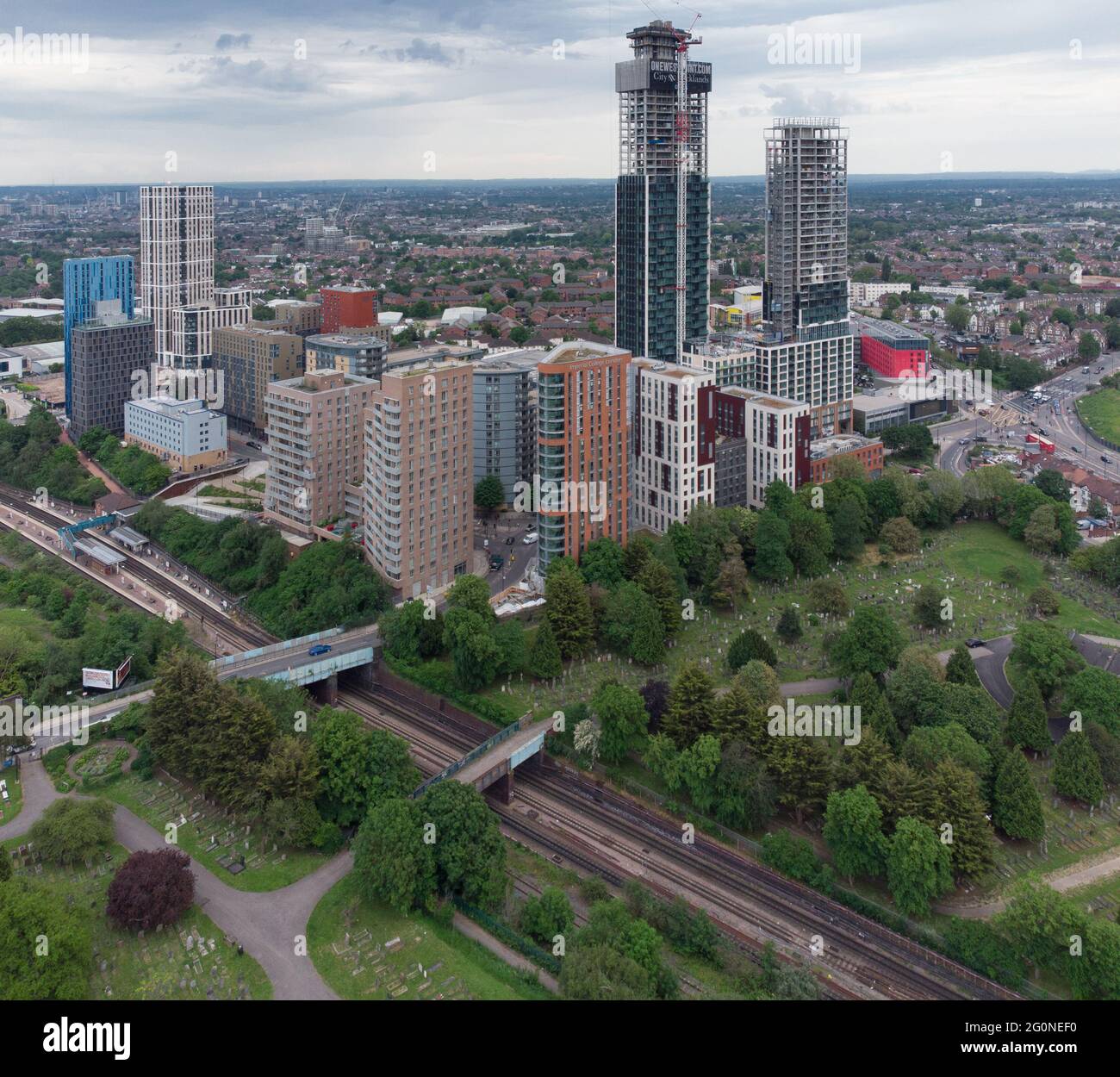 North Acton, Park Royal, London, England Stock Photo - Alamy