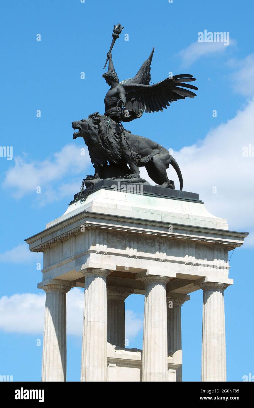 Lajos Kossuth (Louis Kossuth) Mausoleum, Kerepesi Cemetery (Fiume Road ...