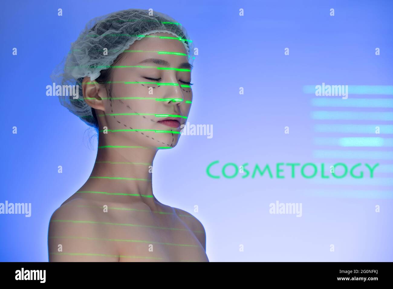 Laser scan skin hi-res stock photography and images - Alamy