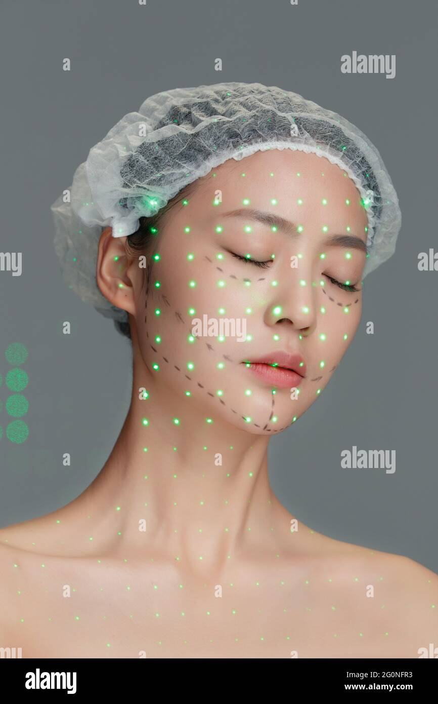 Laser scan skin hi-res stock photography and images - Alamy