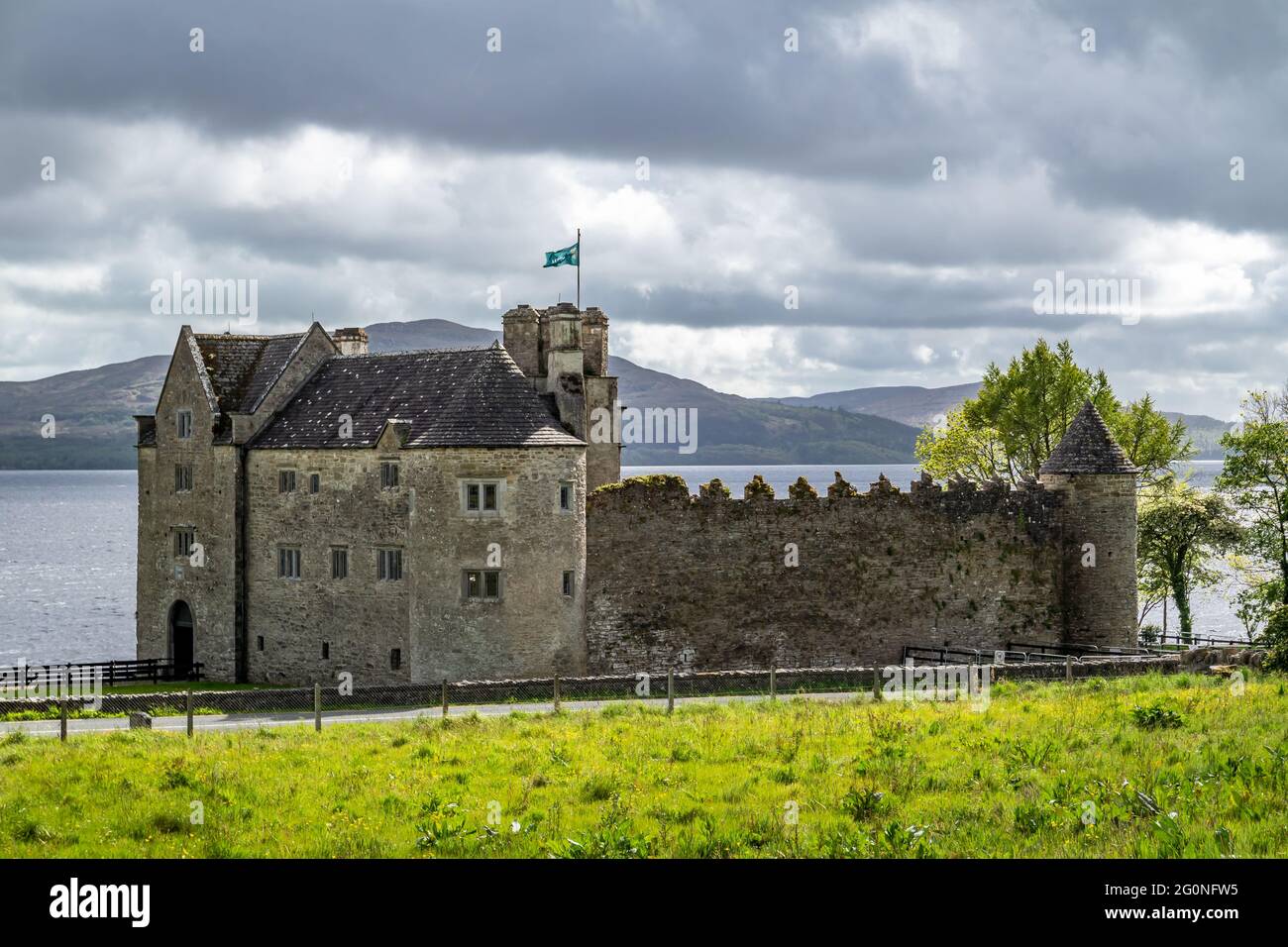 Parke's Castle in County Leitrim was once the home of English planter ...