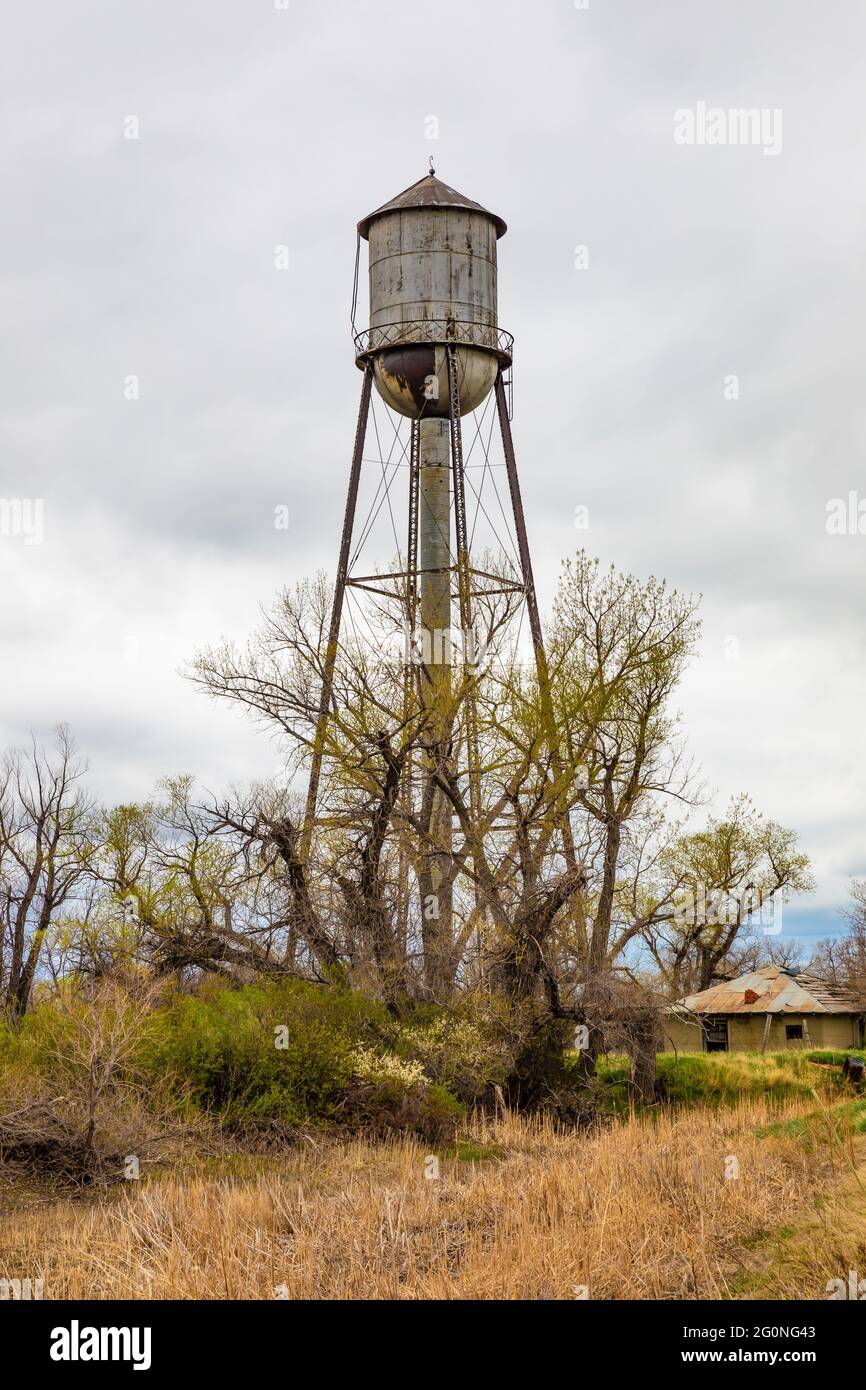 Tower ghost town hi-res stock photography and images - Alamy