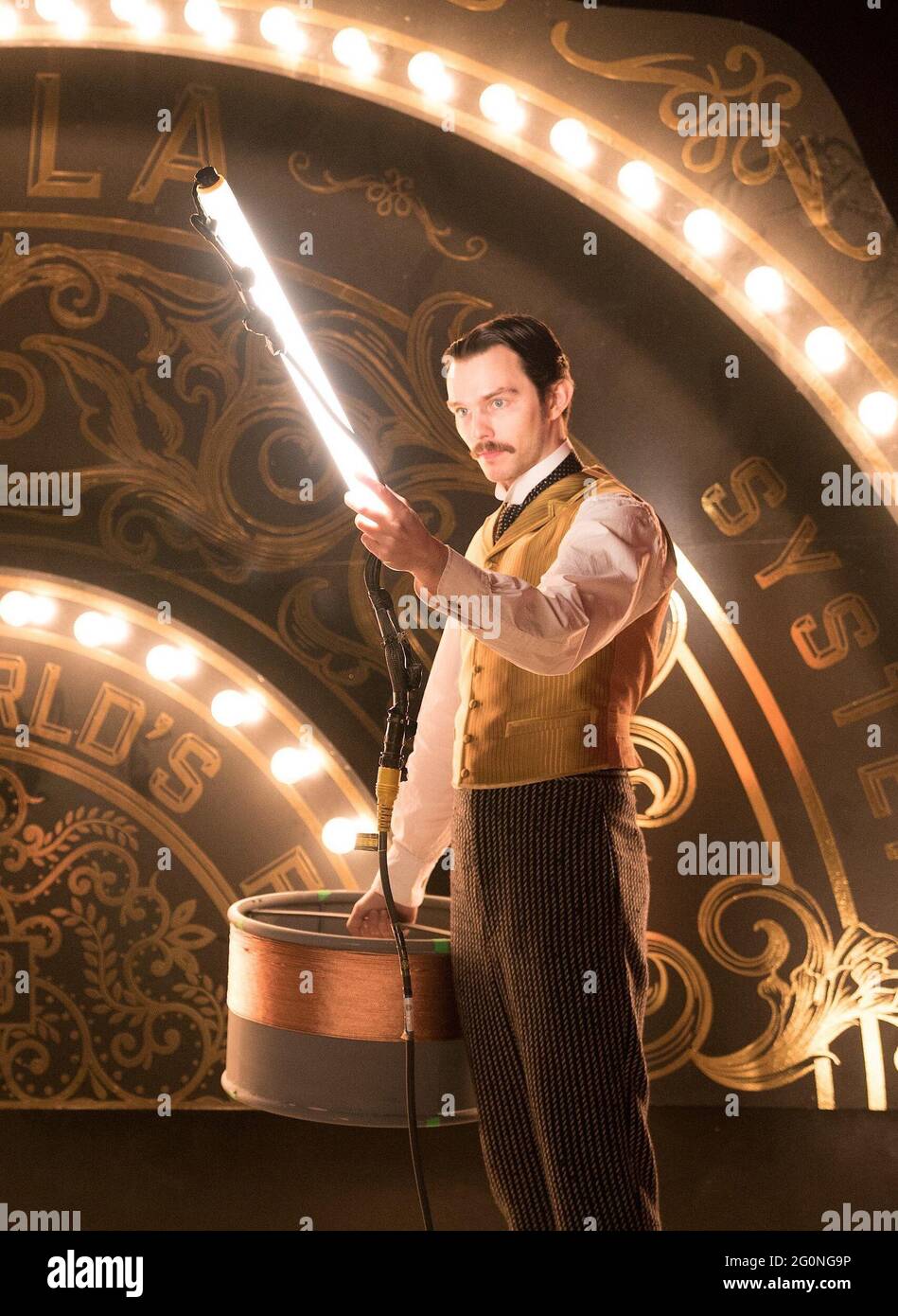USA. Nicholas Hoult as Nikola Tesla in the ©101 Studios new movie: The ...