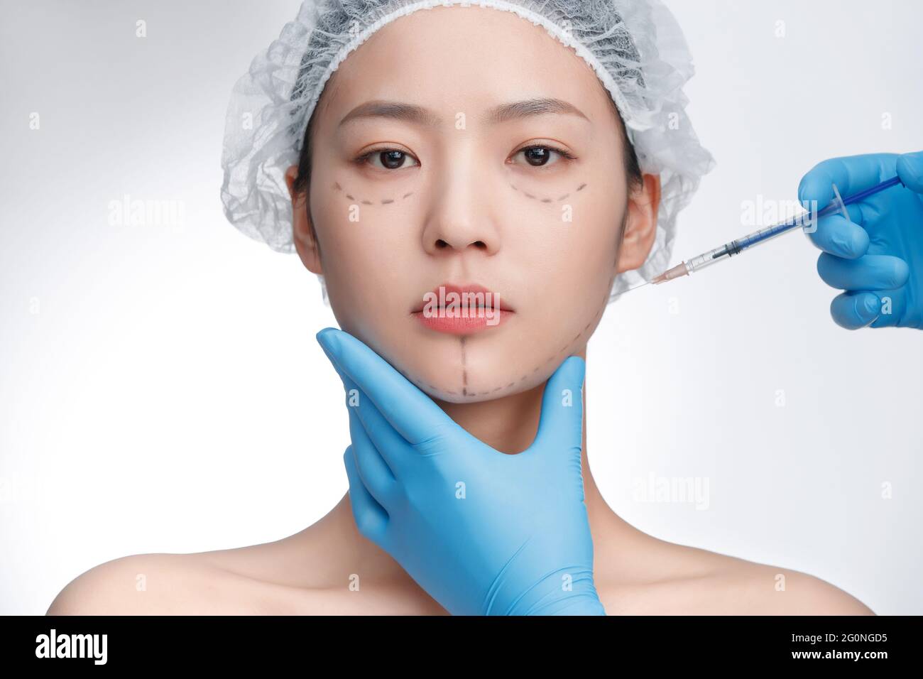 Botox injection asia hi-res stock photography and images - Alamy