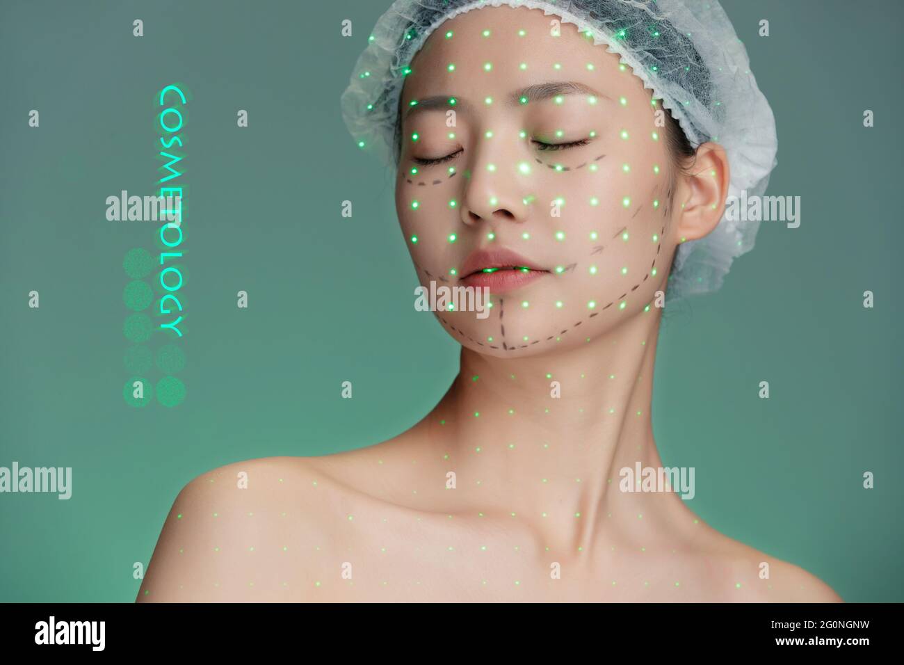 Laser scan skin hi-res stock photography and images - Alamy