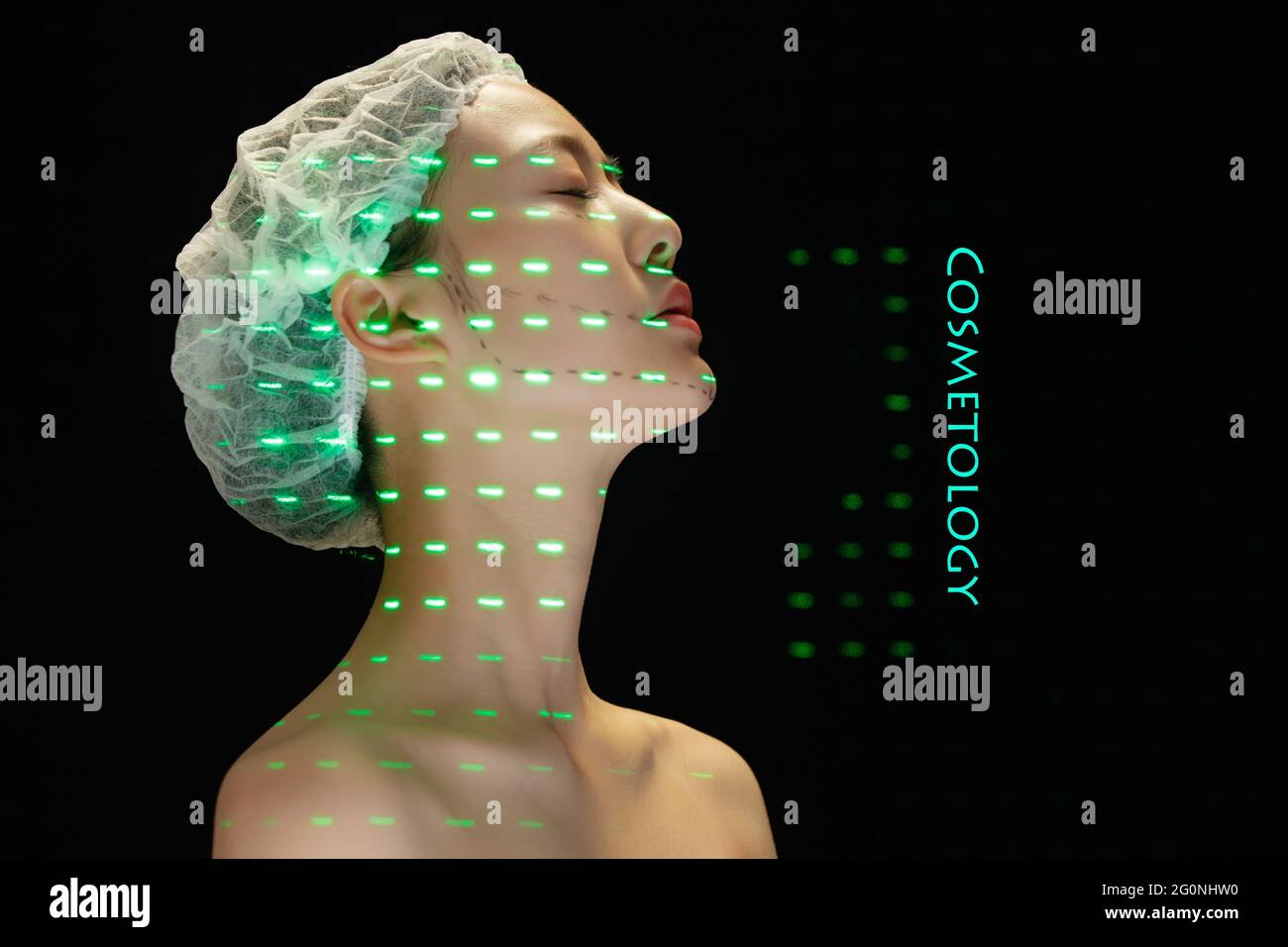 Laser scan skin hi-res stock photography and images - Alamy
