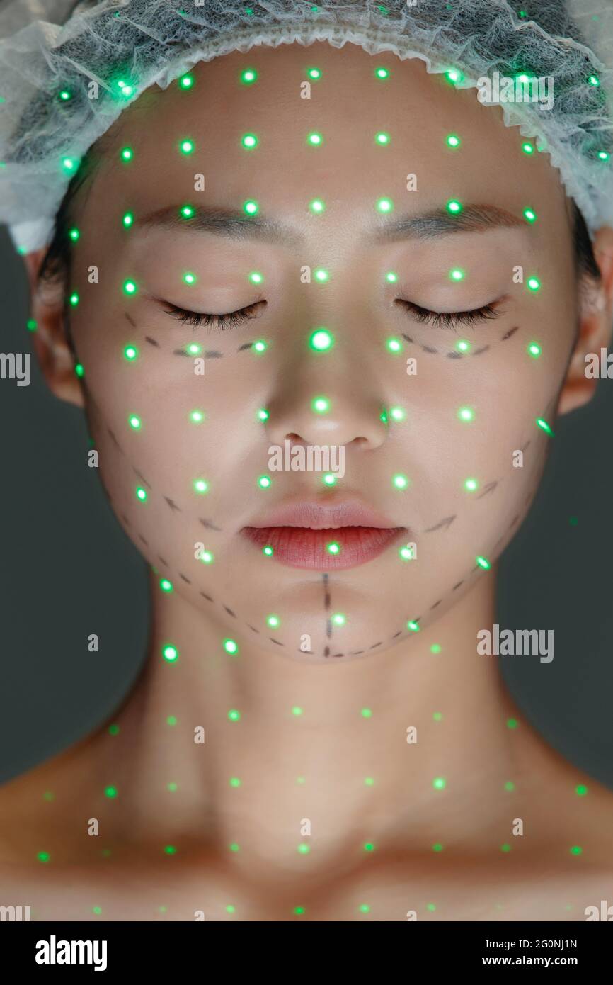 Laser scan skin hi-res stock photography and images - Alamy