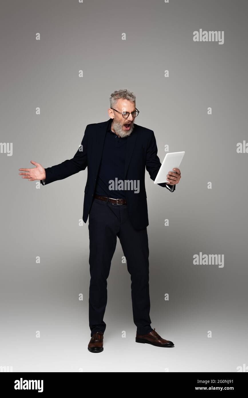 Angry grey hi-res stock photography and images - Alamy
