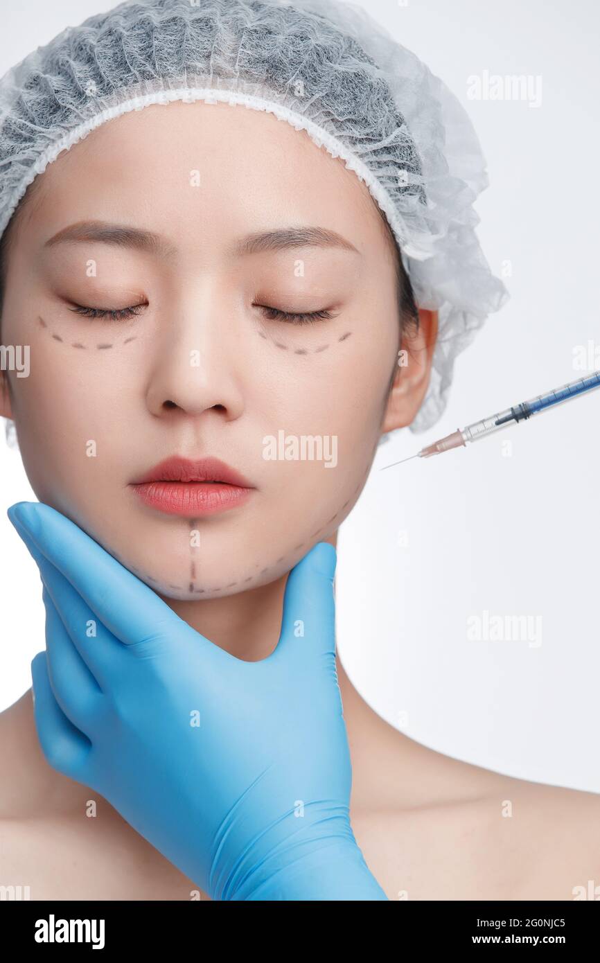 Botox injection asia hi-res stock photography and images - Alamy
