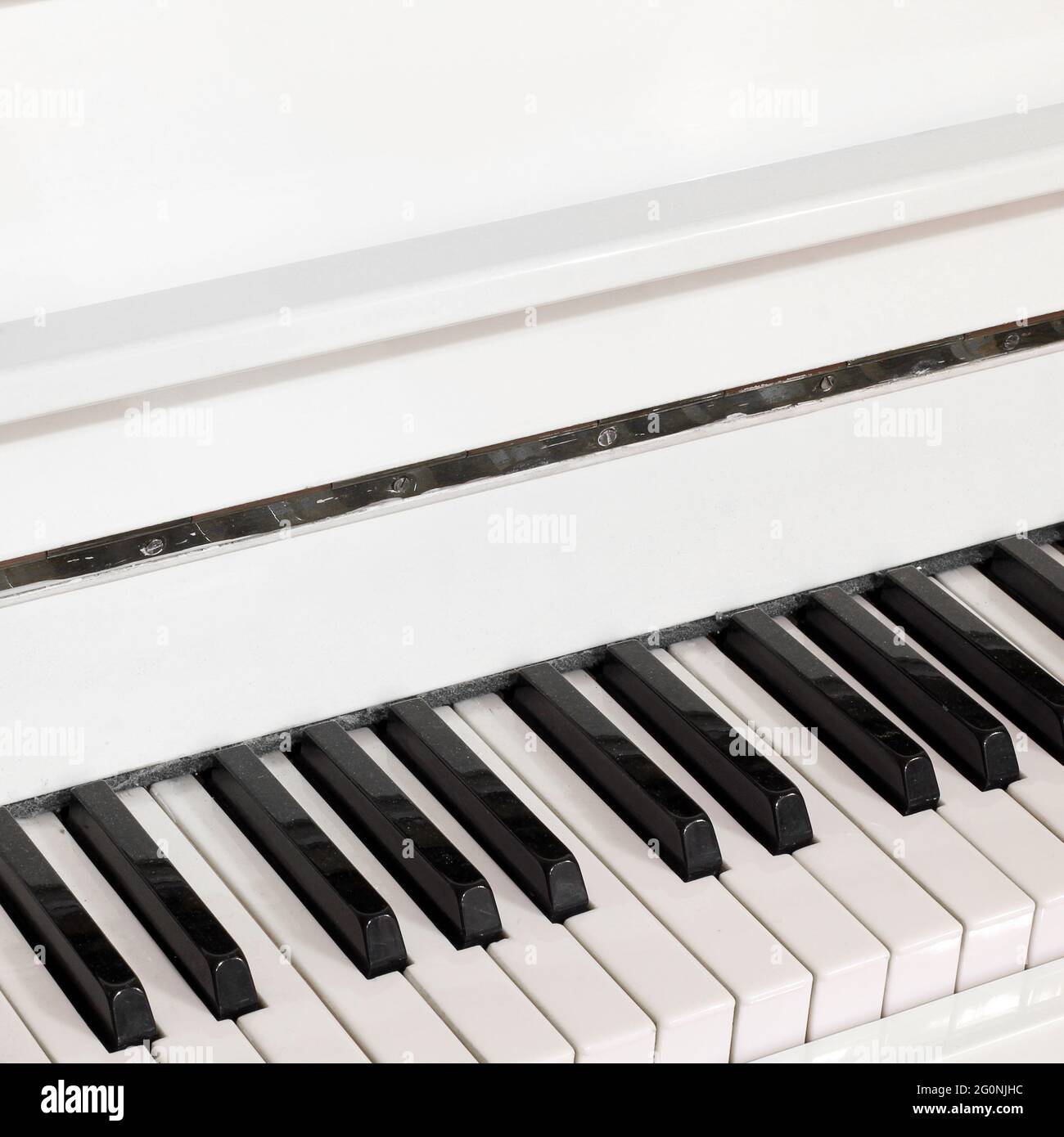 Piano. Piano keys close up Stock Photo - Alamy