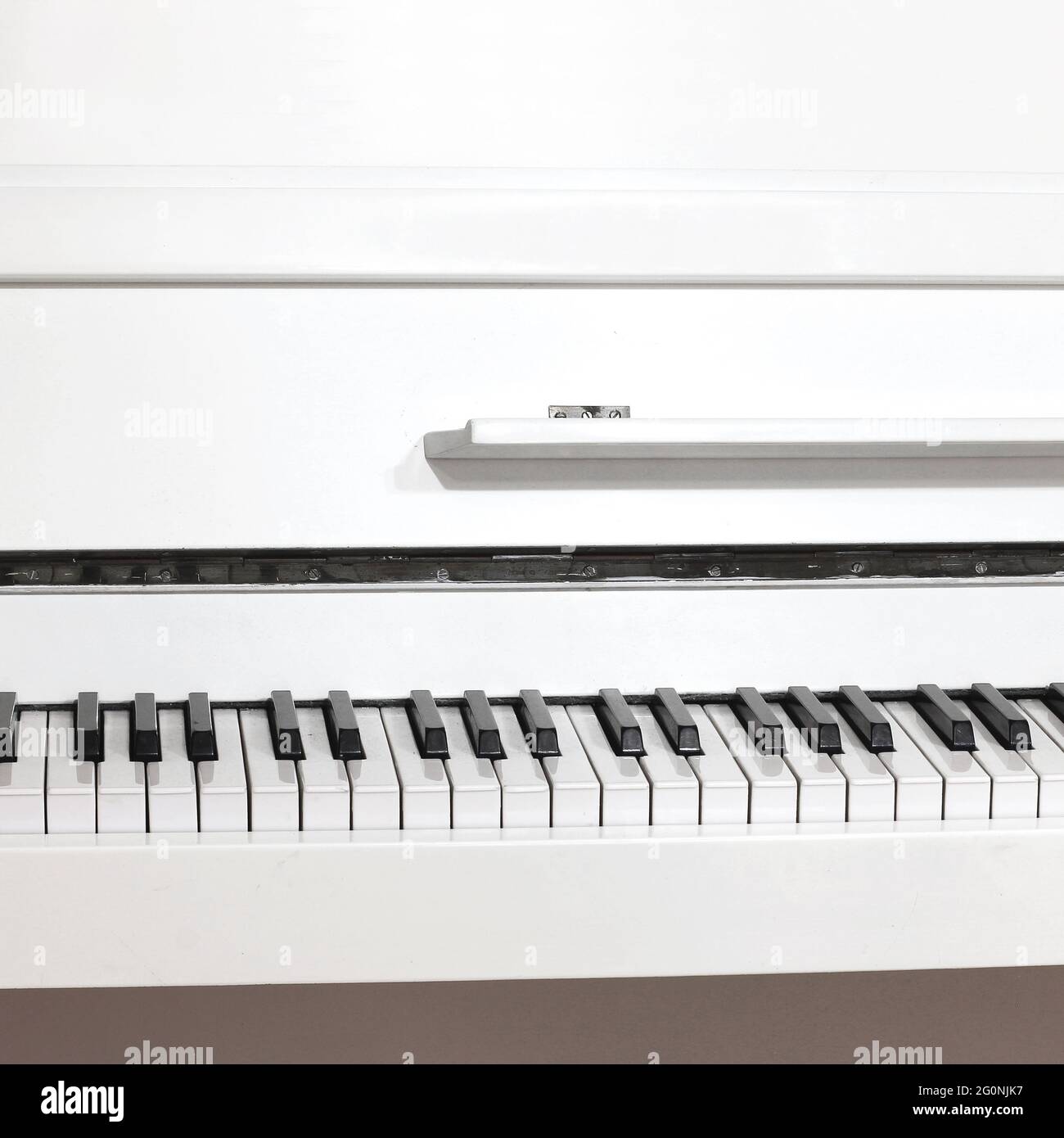 Piano. Piano keys close up Stock Photo - Alamy