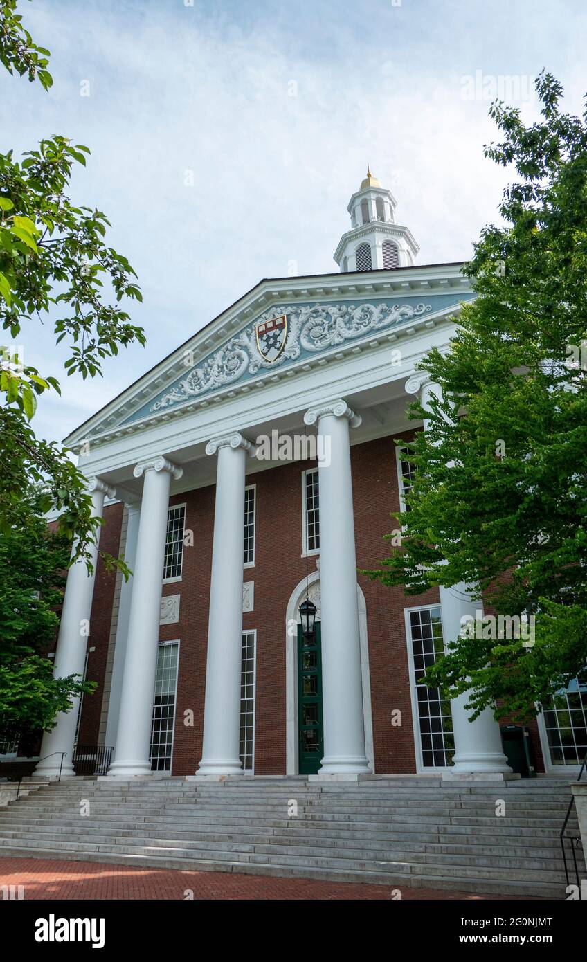 Baker Library at Harvard Business School Stock Photo - Alamy