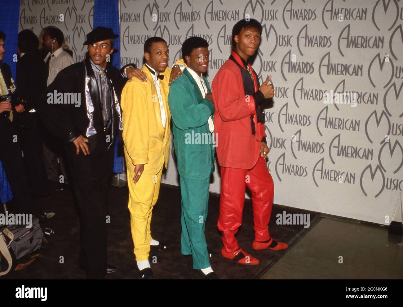 New Edition in Press Room at The 13th Annual American Music Awards on ...