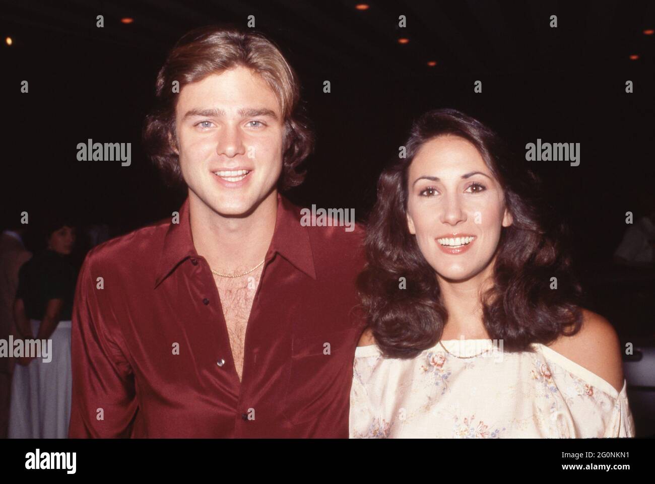 Greg Evigan and wife Pam Circa 1980's Credit: Ralph Dominguez ...