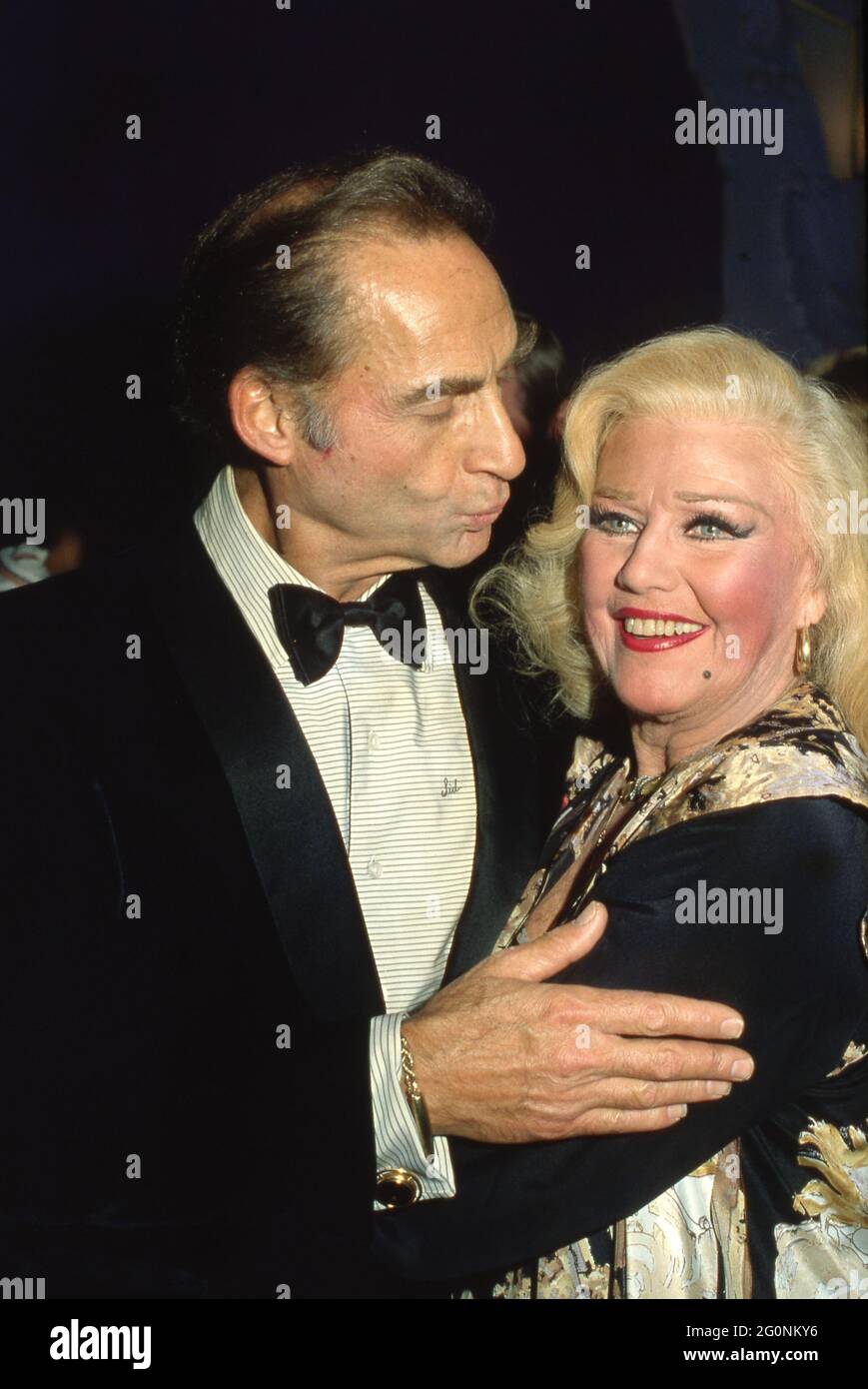 Sid Caesar and Ginger Rogers Circa 1980's Credit: Ralph Dominguez/MediaPunch Stock Photo - Alamy