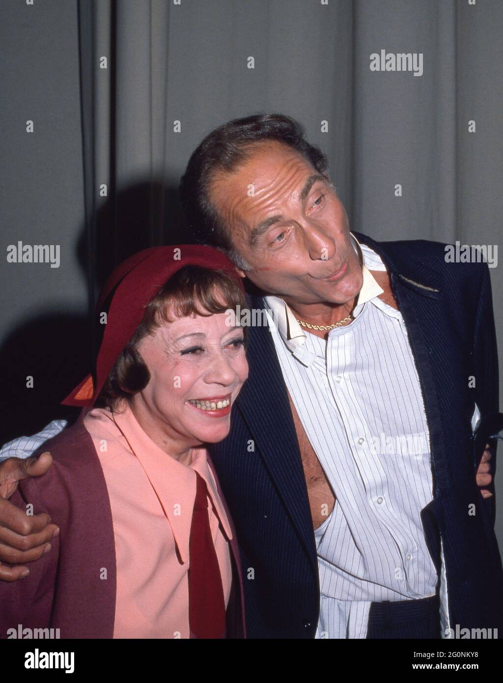 Sid Caesar and Imogene Coca Circa 1980's Credit: Ralph Dominguez ...