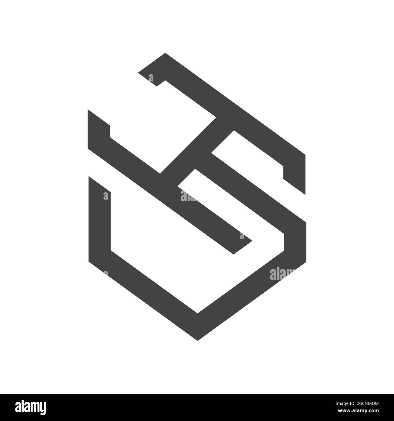 HV, VH, V AND H Abstract initial monogram letter alphabet logo design ...