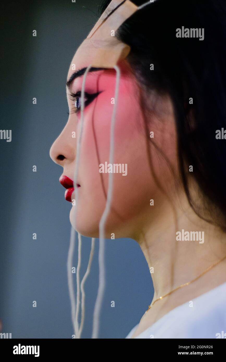 Chinese Opera backstage (Lisbon Stock Photo - Alamy