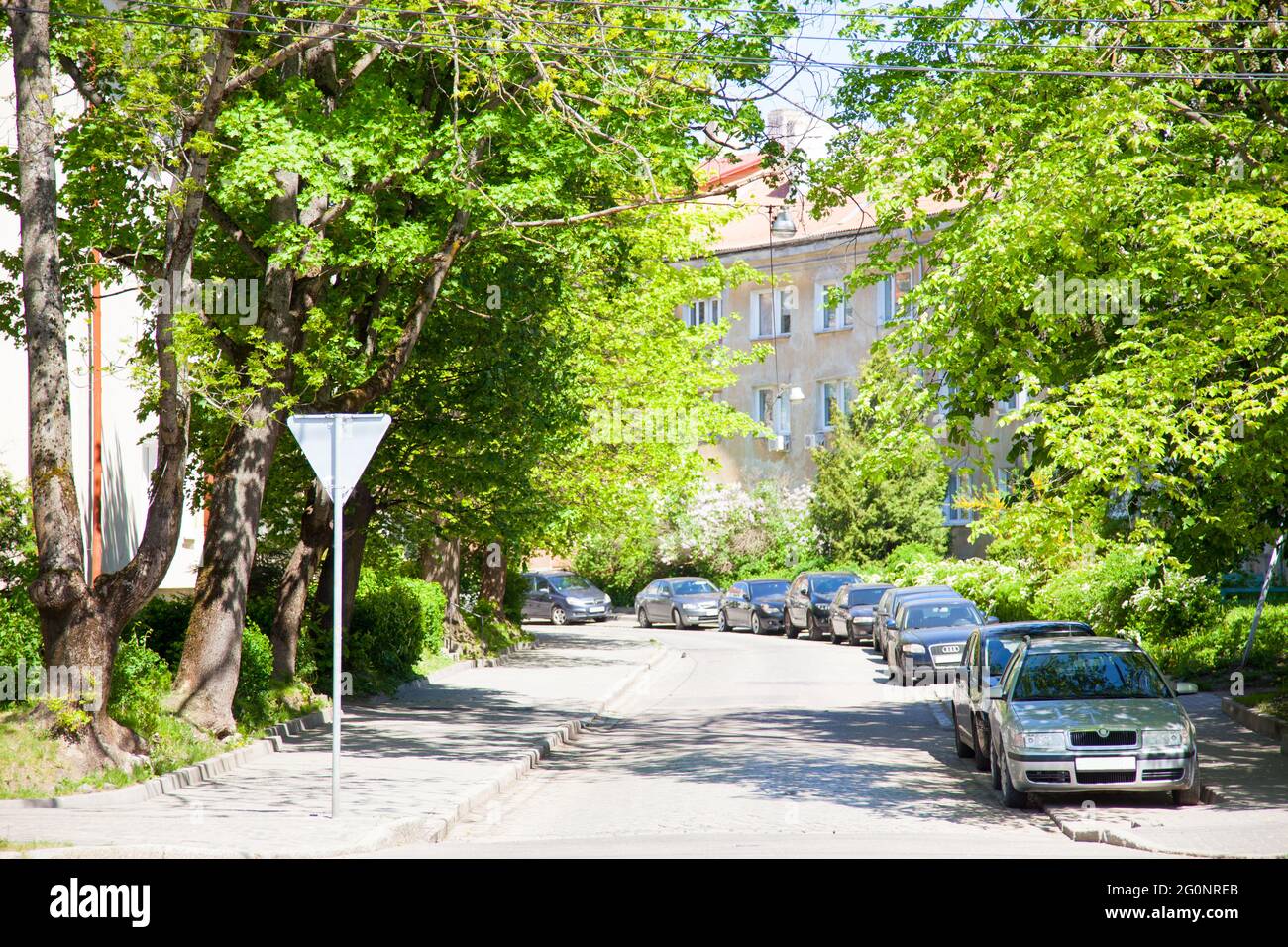 Kaliningrad city road street hi-res stock photography and images - Alamy