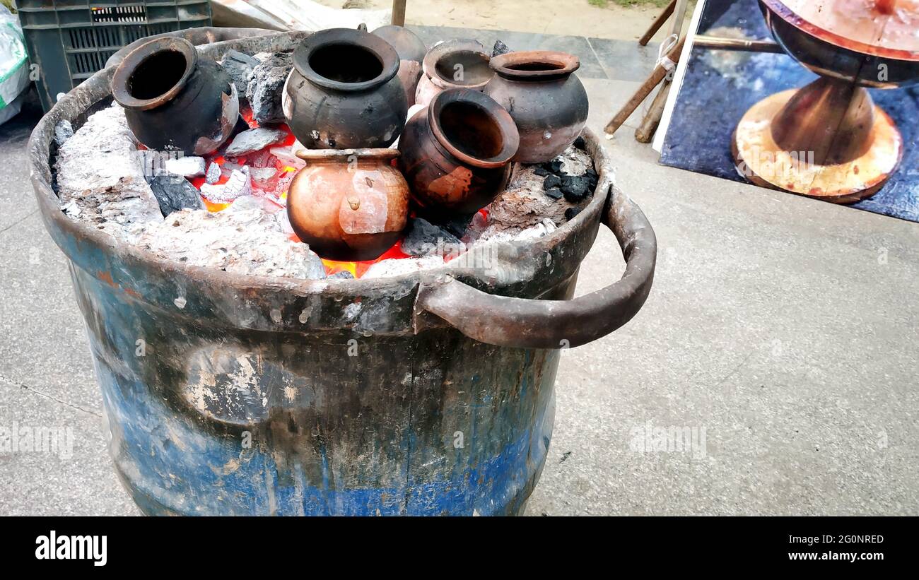 Indian heating hi-res stock photography and images - Alamy