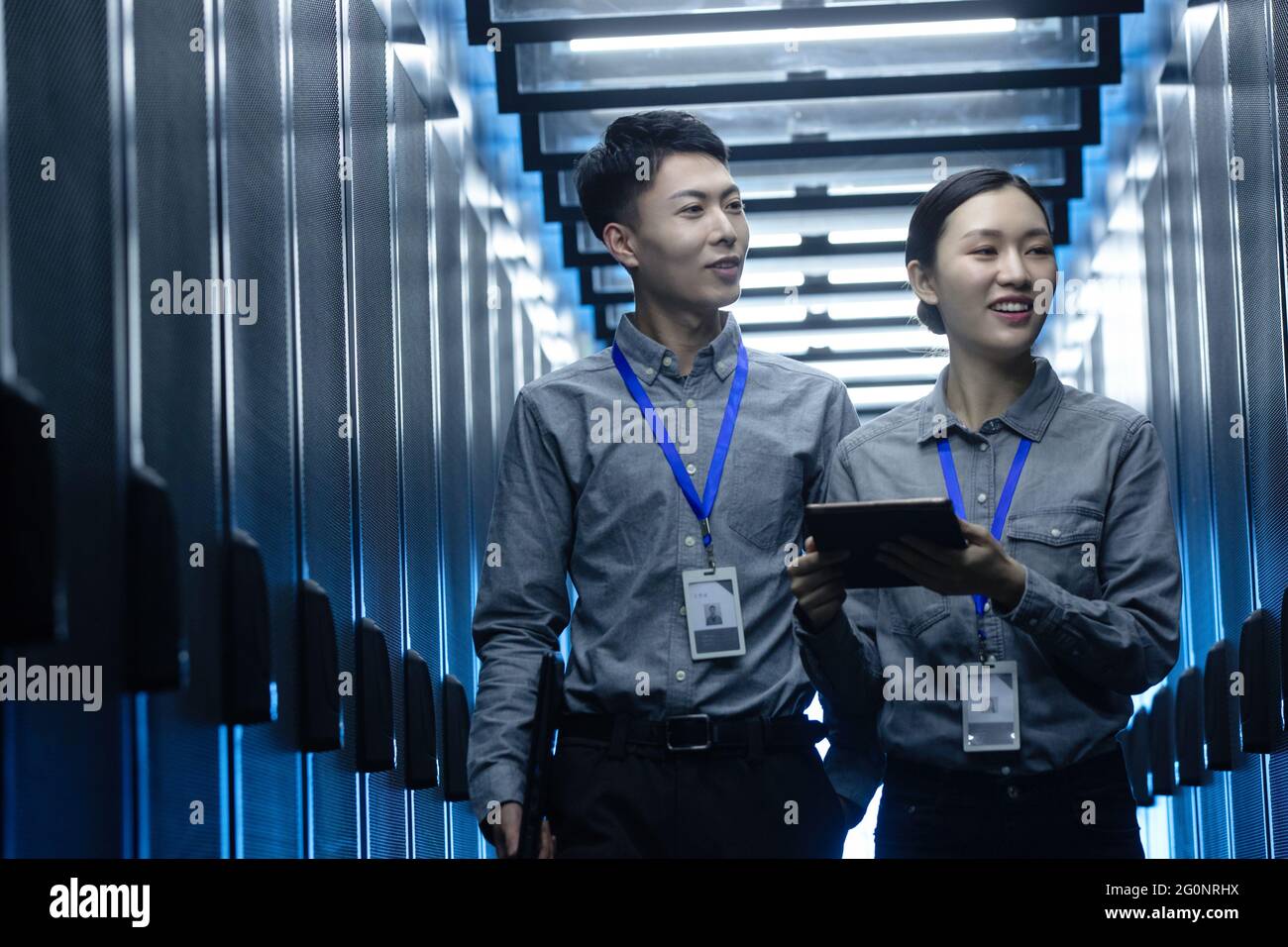 Technical personnel in the room inspection Stock Photo - Alamy