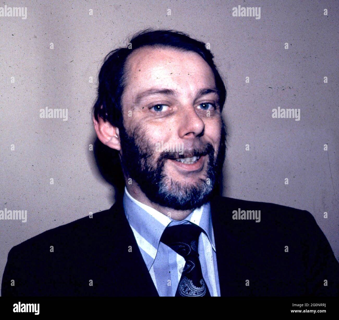 ELECTION JUNE 1983. BOB NORRIS LABOUR CANDIDATE, HAVANT. PIC MIKE ...