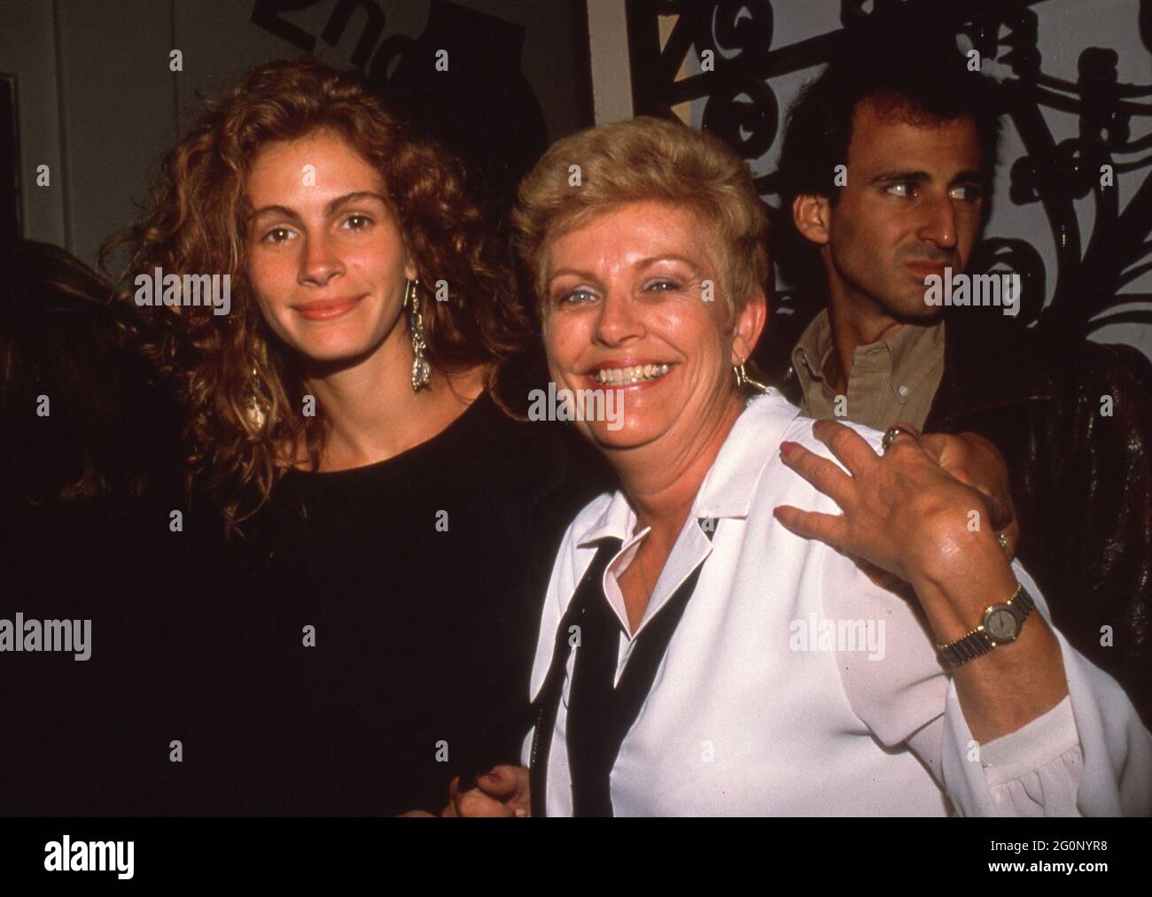 Julia Roberts and mother Circa 1980's Credit: Ralph Dominguez ...