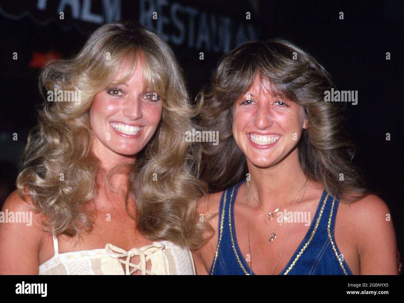 Susan Anton and Peggy Anton Circa 1980's Credit: Ralph Dominguez ...