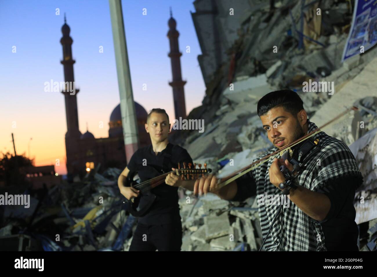 Destroyed hanadi tower hi-res stock photography and images - Alamy