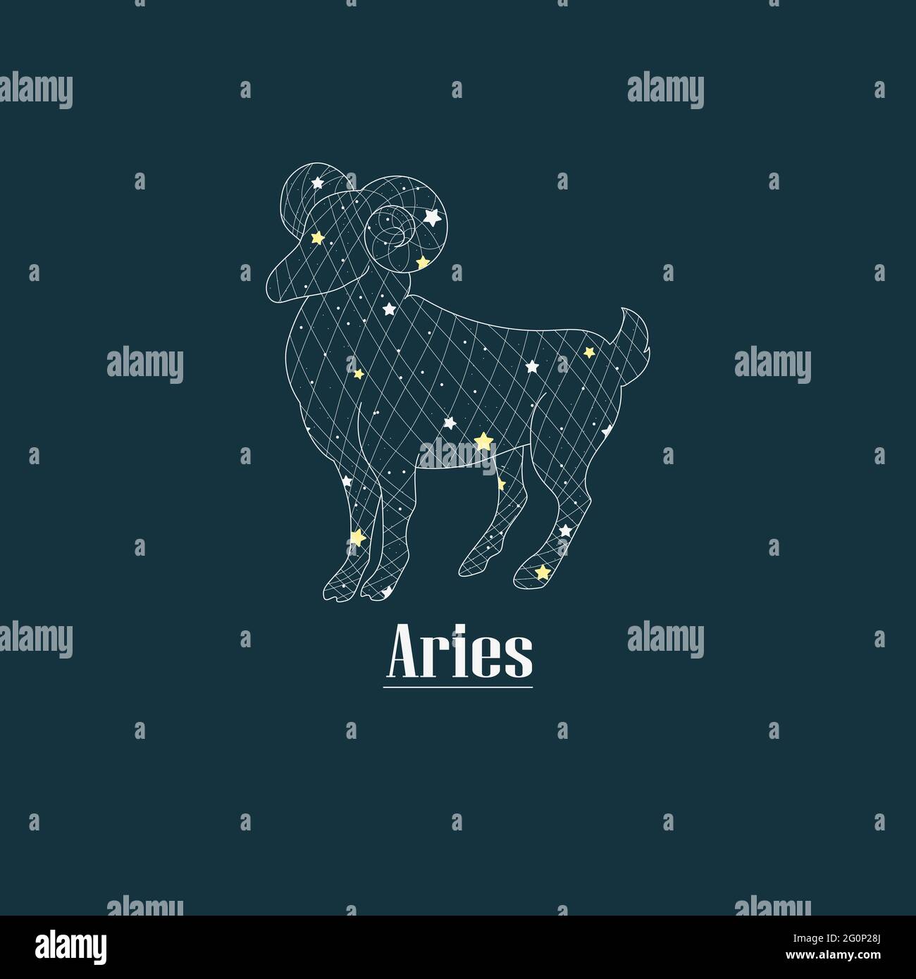 Aries design hi-res stock photography and images - Alamy