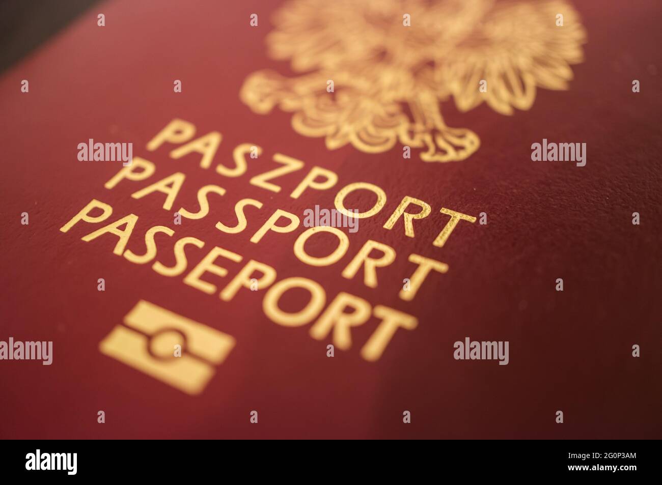 Polish passport official document hi-res stock photography and images ...