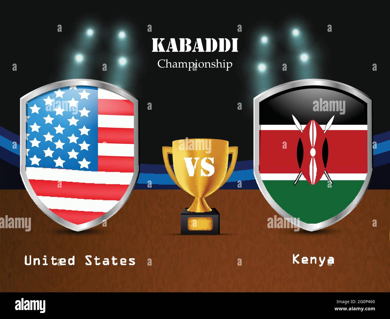 Kabaddi ground Stock Vector Images - Alamy